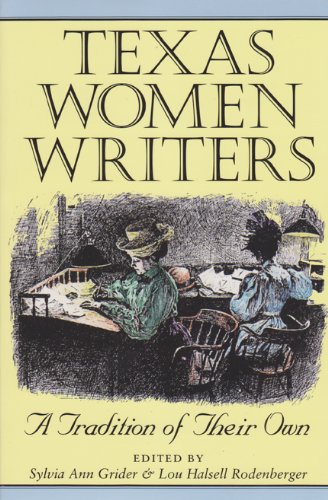 Amazon.com: Texas Women Writers: A Tradition of Their Own (Volume 8 ...
