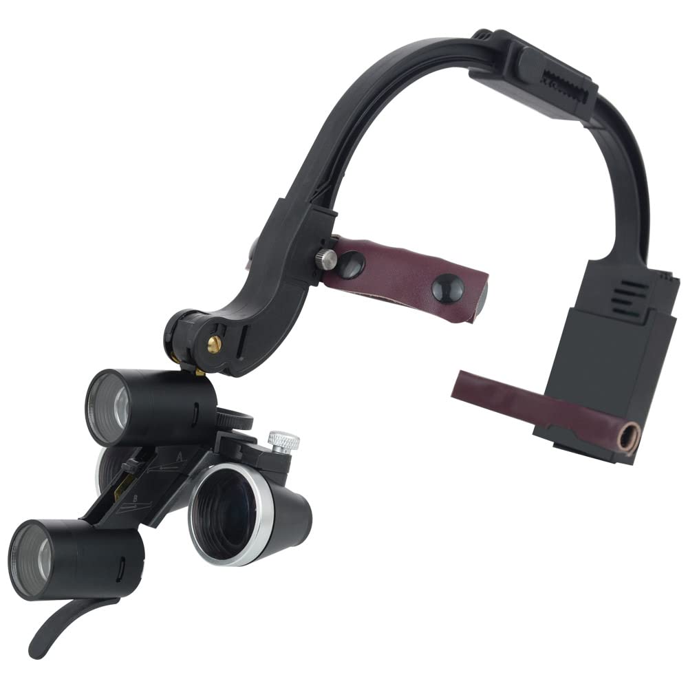 Amazon.com: Dental Loupes with Light 3.5X for Hygienist, 5W LED ...