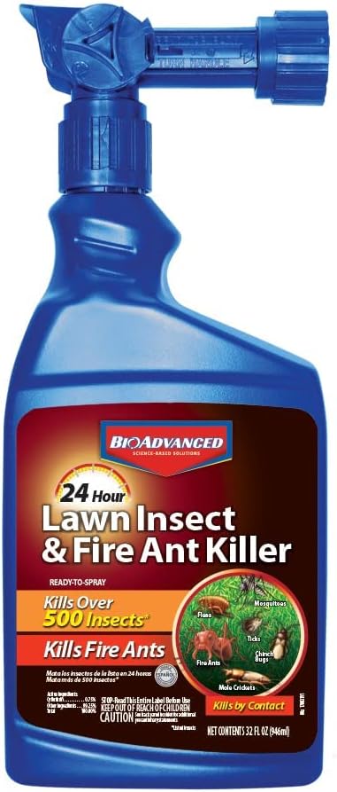 Amazon.com: BioAdvanced 24 Hour Lawn Insect & Fire Ant Killer, Ready-to ...