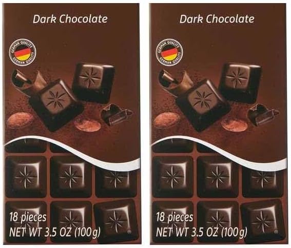 Amazon.com : Dark Chocolate Fine German European Chocolate - Gift ...
