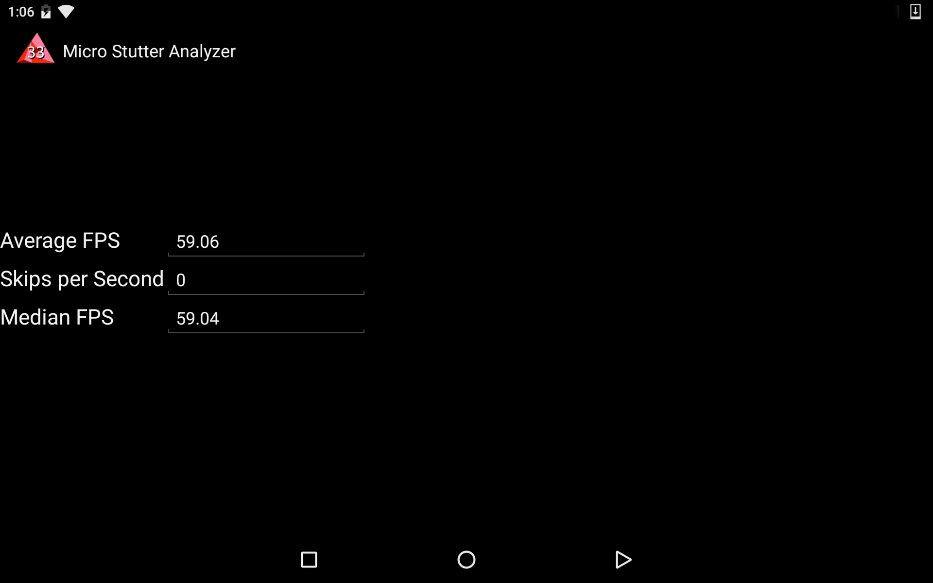 Micro Stutter Analyzer - App on Amazon Appstore