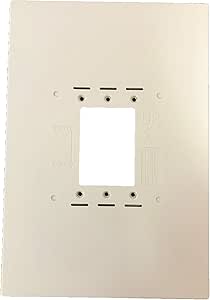 Amazon.co.jp: アイホン リニューアル用プレート 取付金具付 PATOMOα ( パトモ アルファ ) GBM-2MK/GBM-2M/GBM-2A/GBM-2H専用 白 260× ...