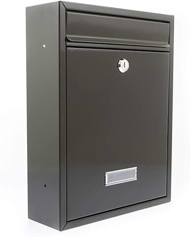 Amazon.co.uk: black letter box
