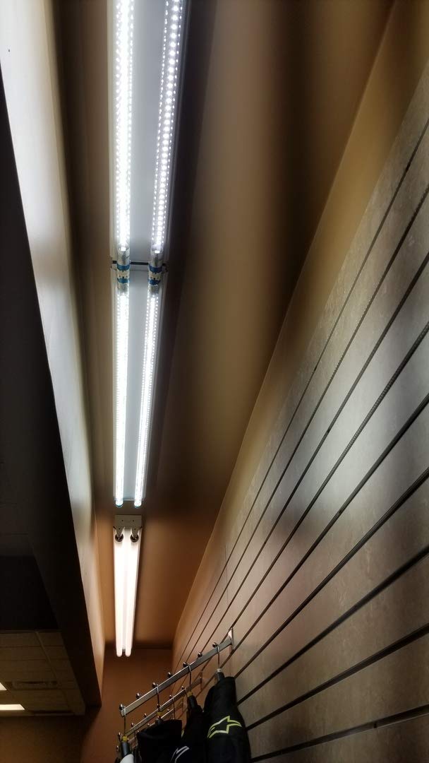 Buy Retrofit Conversion Kit for 8' 2 Bulb Strip Fixture to 4' T8 4 Lamp ...