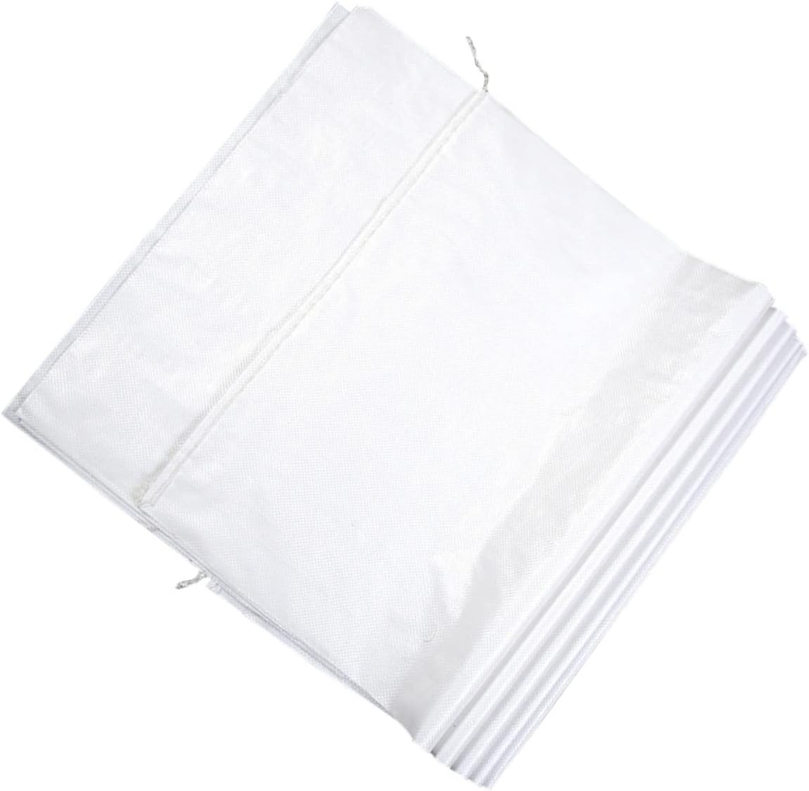 Amazon.com: FUNOMOCYA 10 Pack of White Woven Sacks Gunny Sack Bag ...