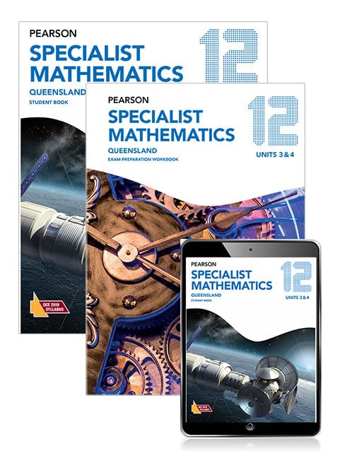 Pearson Specialist Mathematics Queensland 12 Student Book, eBook and ...