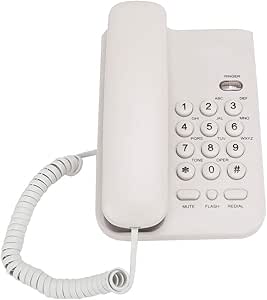 Desktop Corded Telephone, Landline Telephone, Basic Landline Phone for Hotel Home Office ...