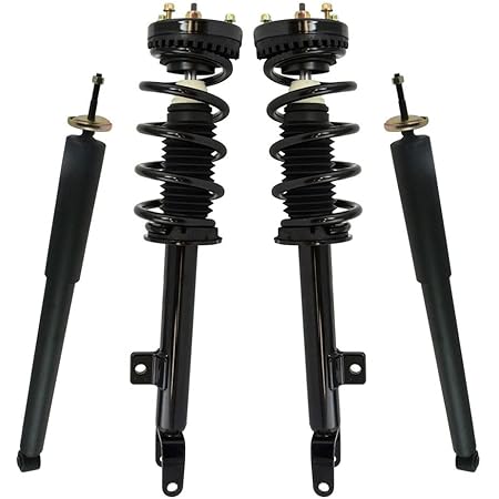 Amazon.com: AutoShack CSTKS0011 Front & Rear Complete Struts Coil ...