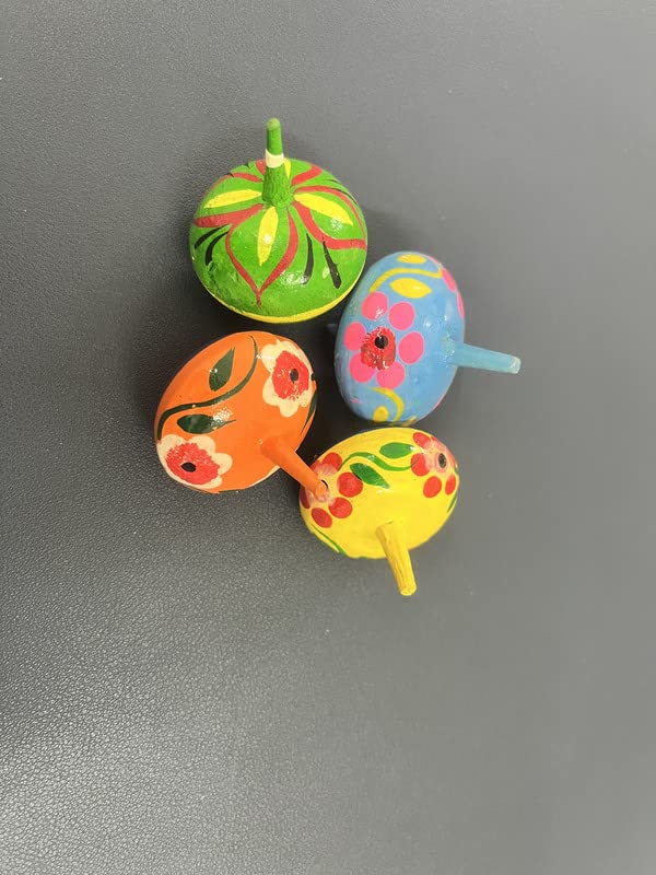 Buy Universal Wooden Toys Wooden Phirki Combo Top Online at Low Prices ...