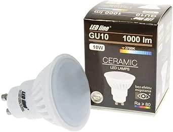 LED Bulb GU10 SMD 170-250V 10W 1000lm 2700K : Amazon.co.uk: Lighting