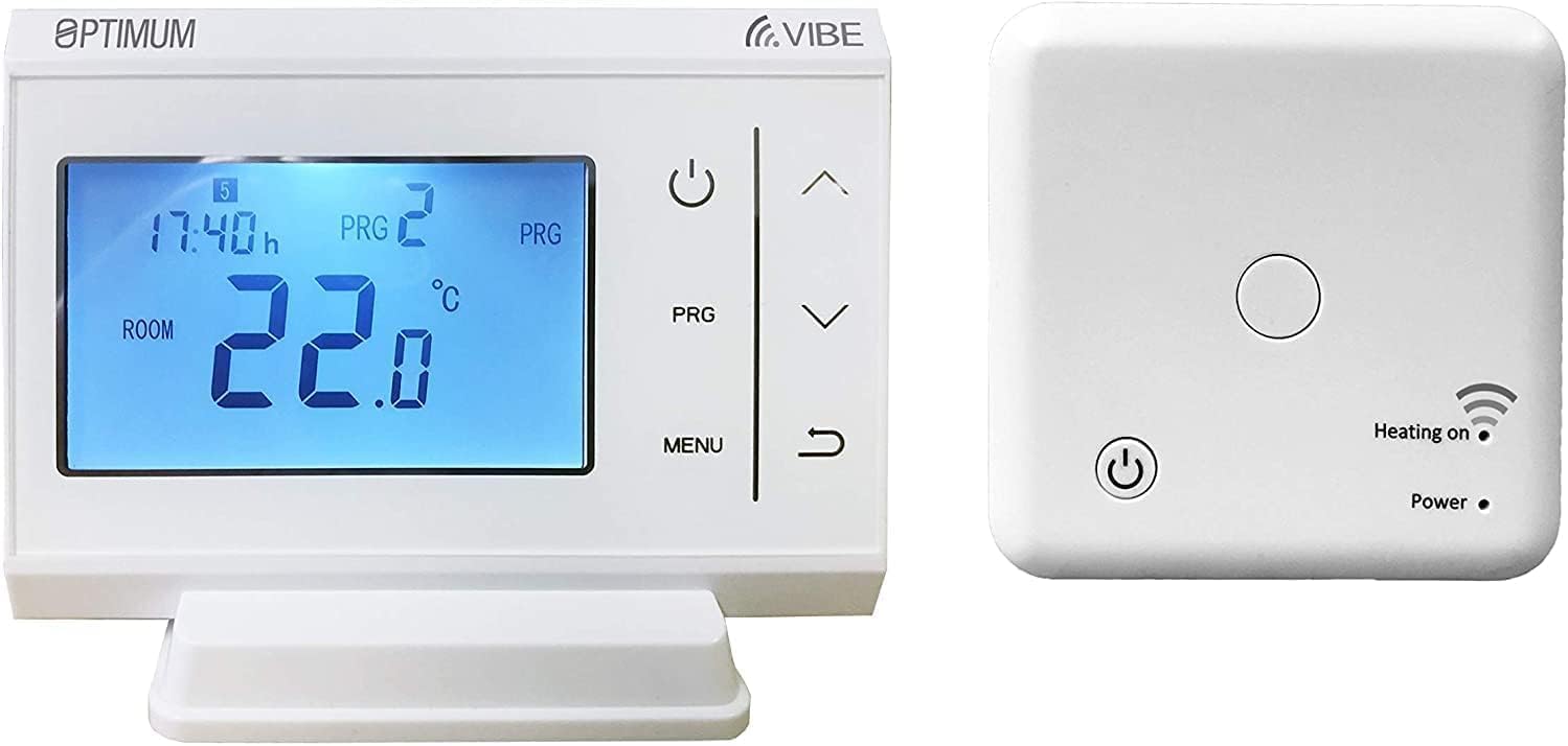 Salus Controls RT520RF Wireless Thermostat, Boiler Plus Compliant ...