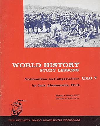 World History Study Lessons / Unit 7 - Nationalism and Imperialism ...