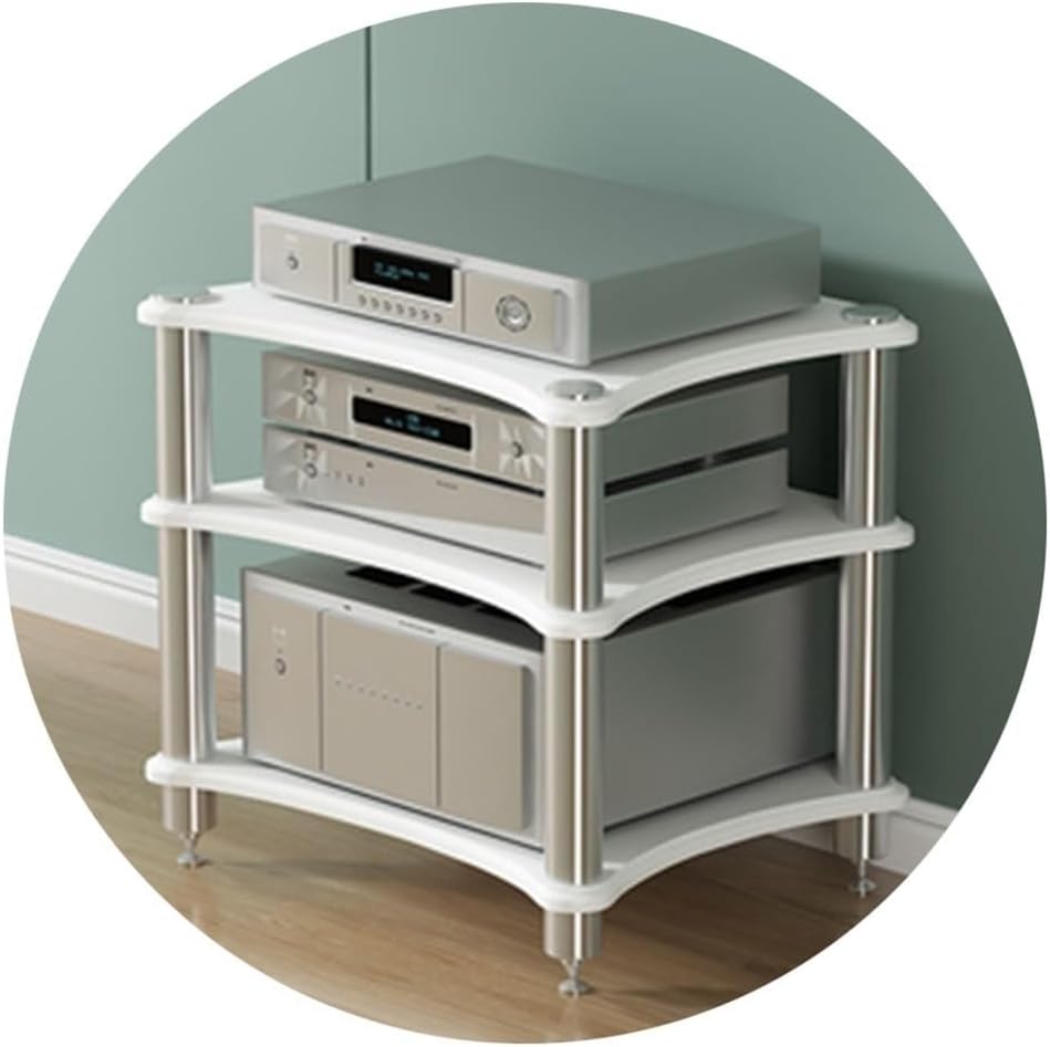 1/2/3/4-Tiers HiFi Rack AV Shelf HiFi Rack AV Shelf 4-Tiers TV Stand ...