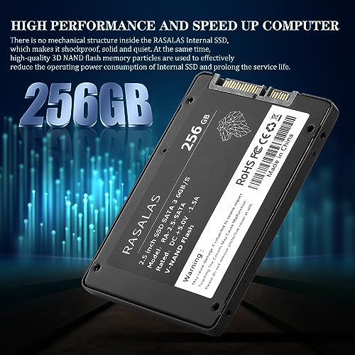 Snapklik.com : SSD 256GB Internal Solid State Hard Drive 2.5 SATA III ...