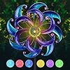 Amazon.com: WONDER GARDEN Wind Spinners for Yard and Garden-Solar Wind ...