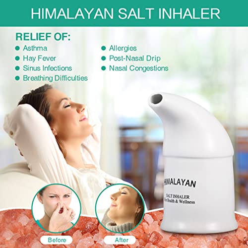 ORIA Salz Inhalator, Salzinhalator Keramik Salz Rohr Gefüllter ...