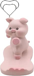 Amazon.com: ZGMYC Cute Pig Cell Phone Stand Desk Ornament Animals ...