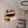 Amazon.com: Floating Projector Shelf Rack Router Shelf Wall Mount ...