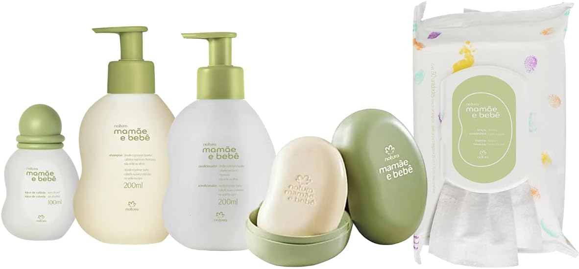 Kit Mamãe e Bebê Cuidados Completos : Amazon.com.br: Bebês