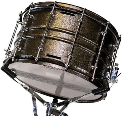 Amazon.com: Beatello 14" x 8" Deep Shell Snare Drum, Carbon Steel Snare ...