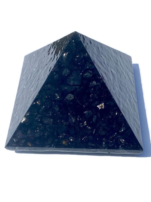Amazon.com: Shungite Elite Noble Pyramid Crystal Orgone Generator ...