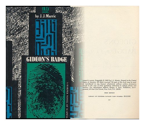 Gideons Badge / by J. J. Marric: Marric, J. J.: Amazon.com: Books