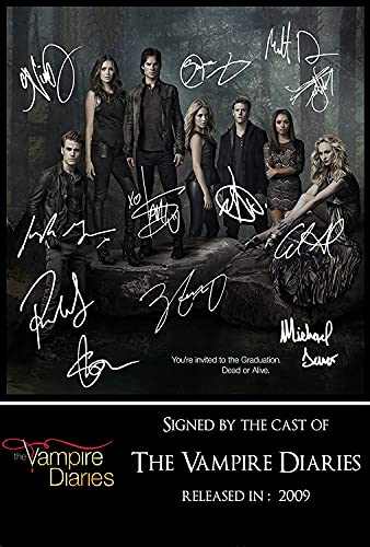 The Vampire Diaries Poster - 170 GSM 12x18 Unframed Multicolor Perfect ...