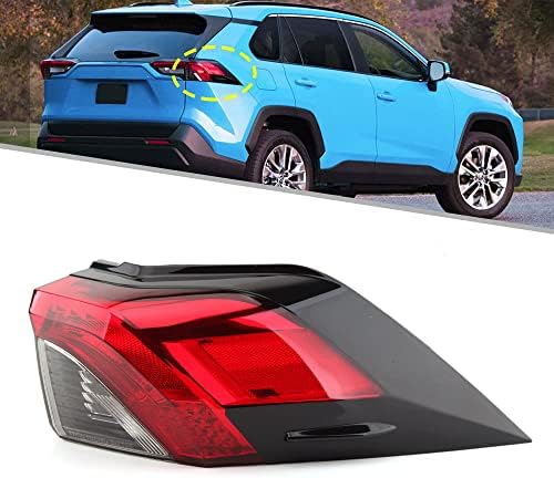 Amazon.com: LEAVAN Right Inner Tail Light Fit for 2019 2020 2021 Toyota ...