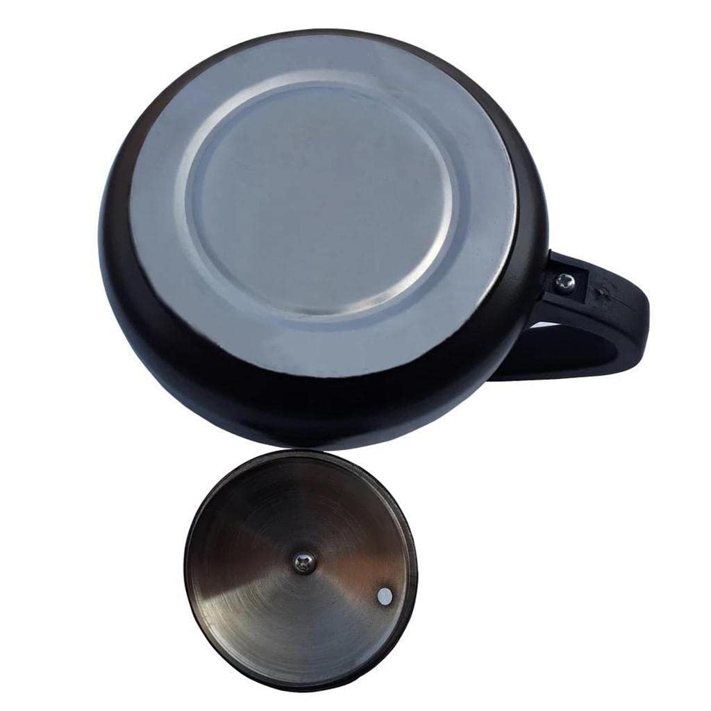 0.8L Stainless Steel Teapot Kitchen Tea Kettle Metal Tea Pot Black ...