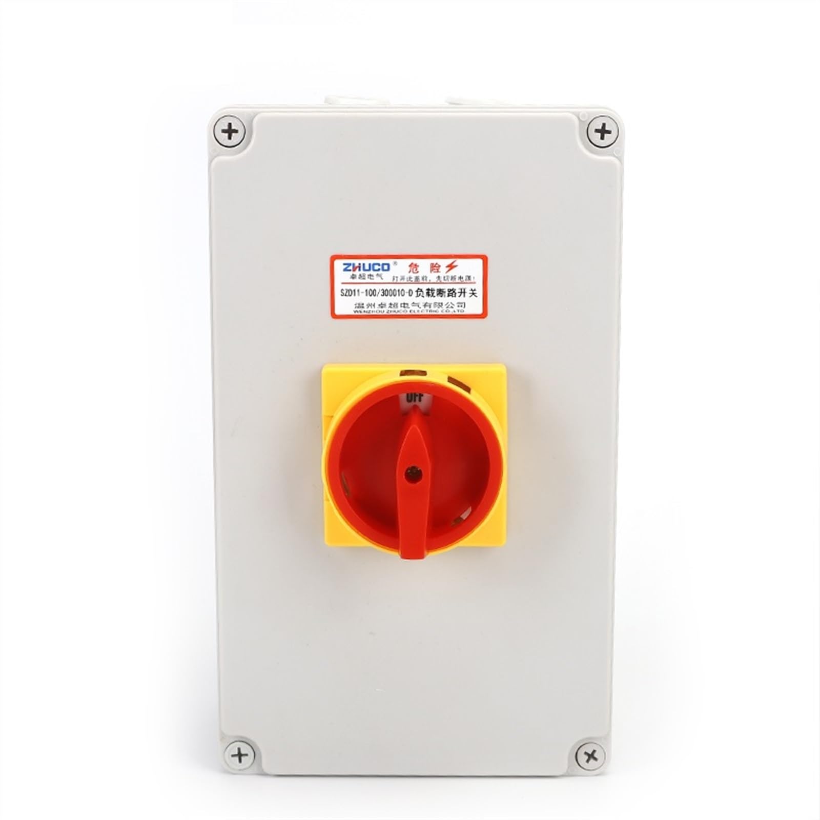 Snapklik.com : SZD11-100/300010-D 100A 3 Poles Pad Lock Rotary Cam ...