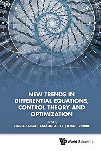 New Trends In Differential Equations Control Theory And Optimization