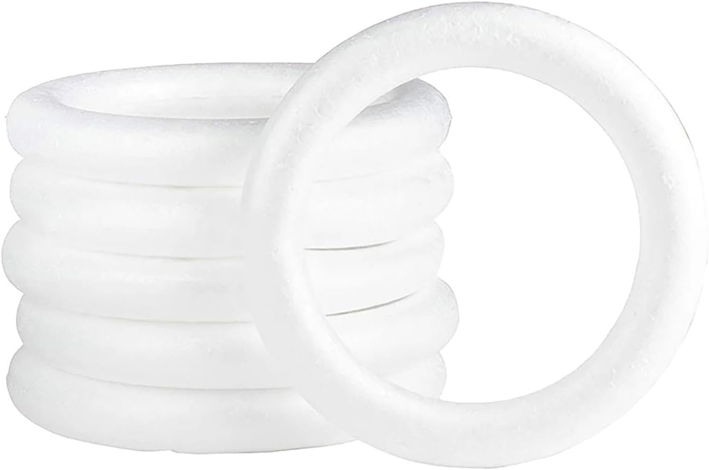 Amazon.com: rockible Foam Wreath Rings Foam Wreath Form Creative ...