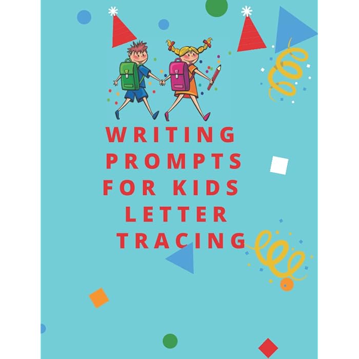 Buy Writing Prompts for Kids Letter Tracing: Trace Letters& Numbers ...