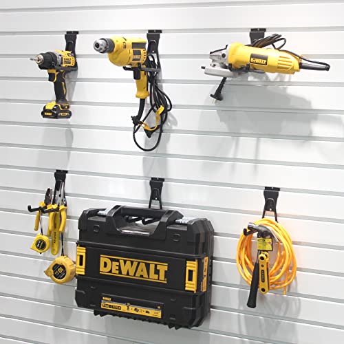 Snapklik.com : Slatwall Accessories, Garage Slatwall Hooks, Heavy Duty ...