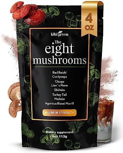 Amazon.com: Wixar Mushroom Coffee Blend - Ten Treasure Mushrooms ...