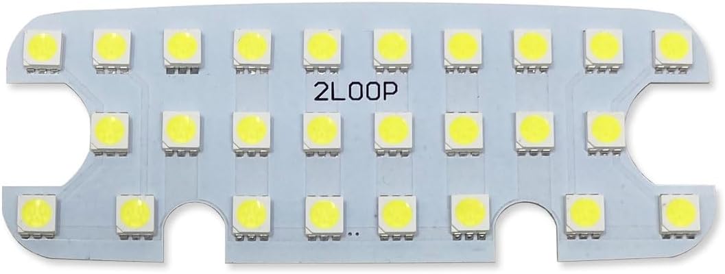 Amazon.co.jp: 2LOOP(ツーループ) 3チップSMD1点 ハイゼットカーゴ 【荷室灯のみ】 S320V S330V S321V S331V 系 サンバー ピクシスバン LED ...