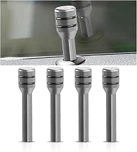 Amazon.com: 4PCS Car Door Lock Knobs, 1.96×0.47 Inch Door Lift Bolt ...