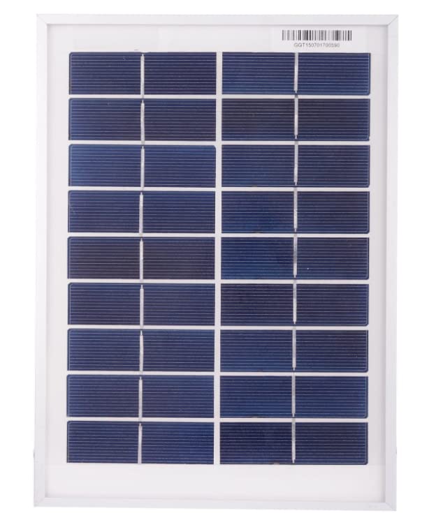 Karishma Solar Panel 15 Watt 12V - Poly Crystal for Home with PID ...