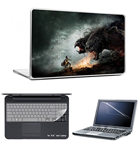 Skin Yard Titanes Warrior Laptop Skin With Laptop Screen Guard And ...
