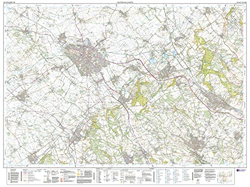 Chiltern Hills North Map | Aylesbury, Berkhamsted & Chesham | Ordnance ...