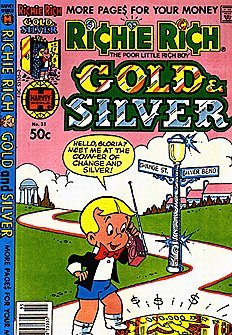 Richie Rich Gold and Silver (1975 series) #35: Harvey Comics: Amazon ...