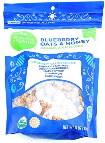 Amazon.com : Simple Truth Organic Blueberry Oats & Honey Granola ...