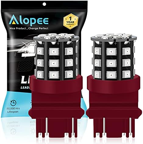 ALOPEE 3157 LED Bulb Red 3047 3057 3156 3457 4057 4114 4157 T25 Non ...