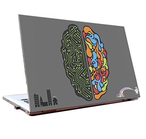 Tamatina Laptop Skins 12 inch - Brain - Colors - Hd Quality : Amazon.in ...
