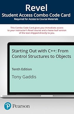 Amazon.com: Starting Out with C++ from Control Structures to Objects ...