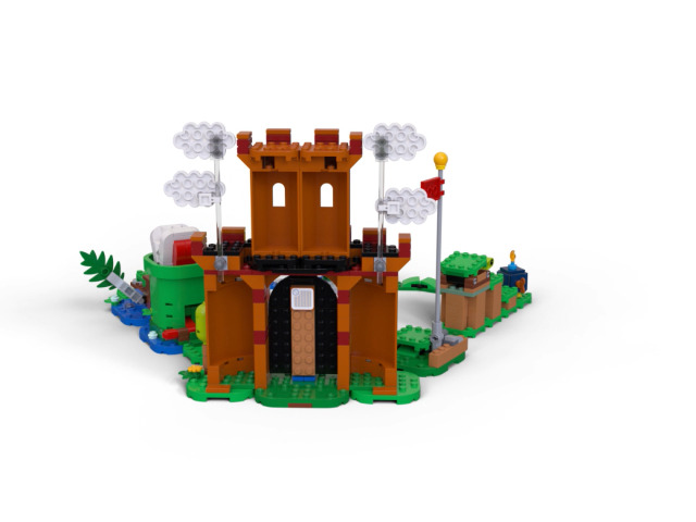 LEGO Super Mario Guarded Fortress Expansion Set 71362 Building Kit ...
