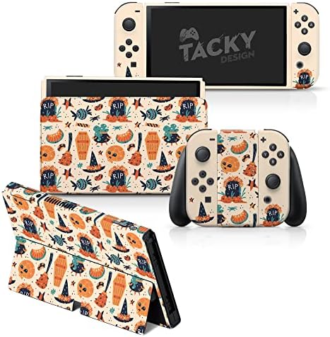 Amazon.com: Tacky Design Halloween Skin Compatible with Nintendo Switch ...