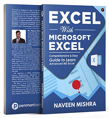 Excel with Microsoft Excel: Comprehensive & Easy Guide to Learn ...