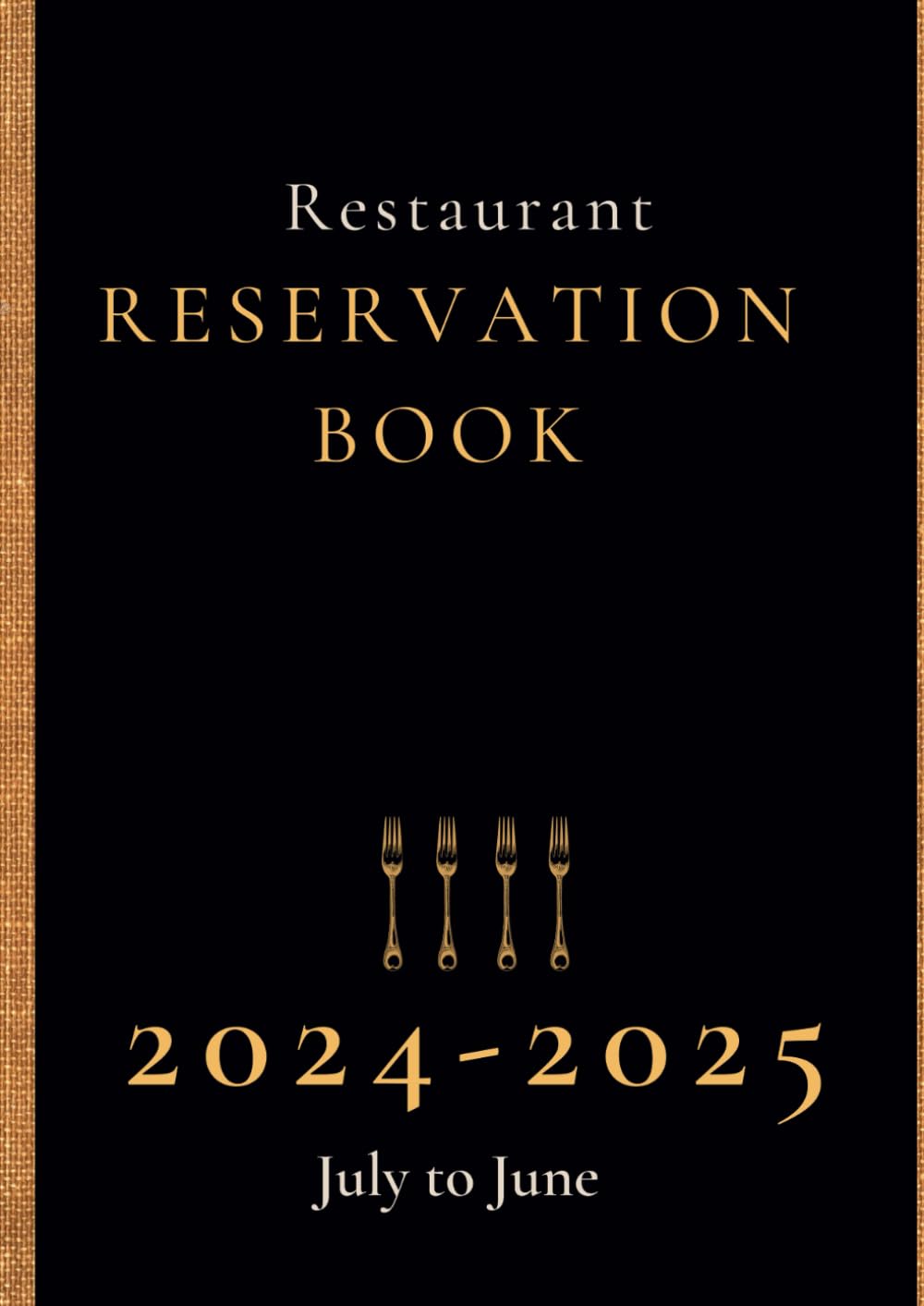 Amazon.com: Reservation Book For Restaurant 2024: Daily Dated Log Book ...