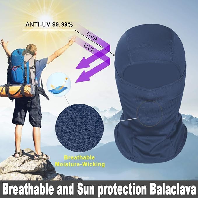 RADIANT Face Mask for Bikers in Riding UV Protected Full Face Mask ...